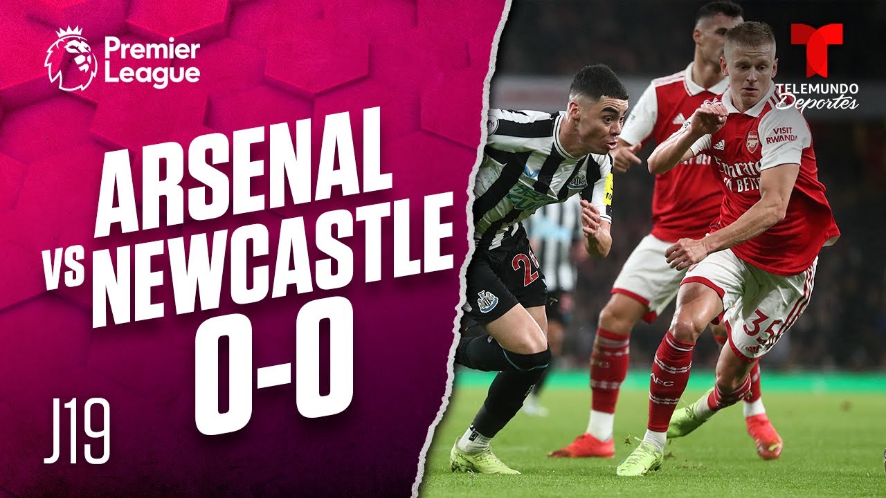 Highlights & Goals: Arsenal vs. Newcastle 0-0 | Premier League ...