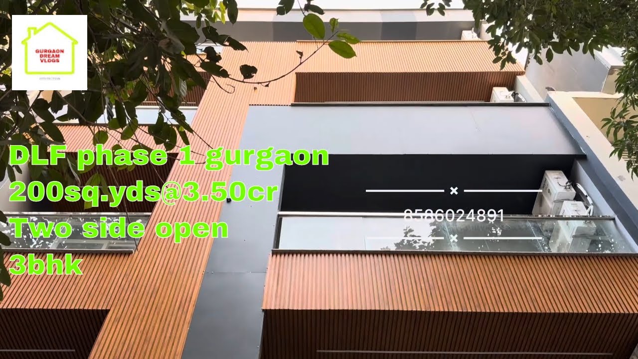 DLF phase 1 G block Gurgaon ||Aravali view|| 200sq.yds || 3bhk/Two side ...