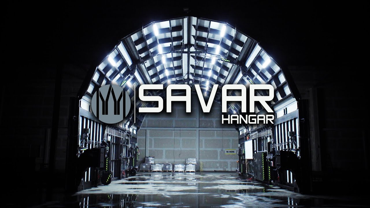 SAVAR hangar folding garage 3060 AB - YouTube
