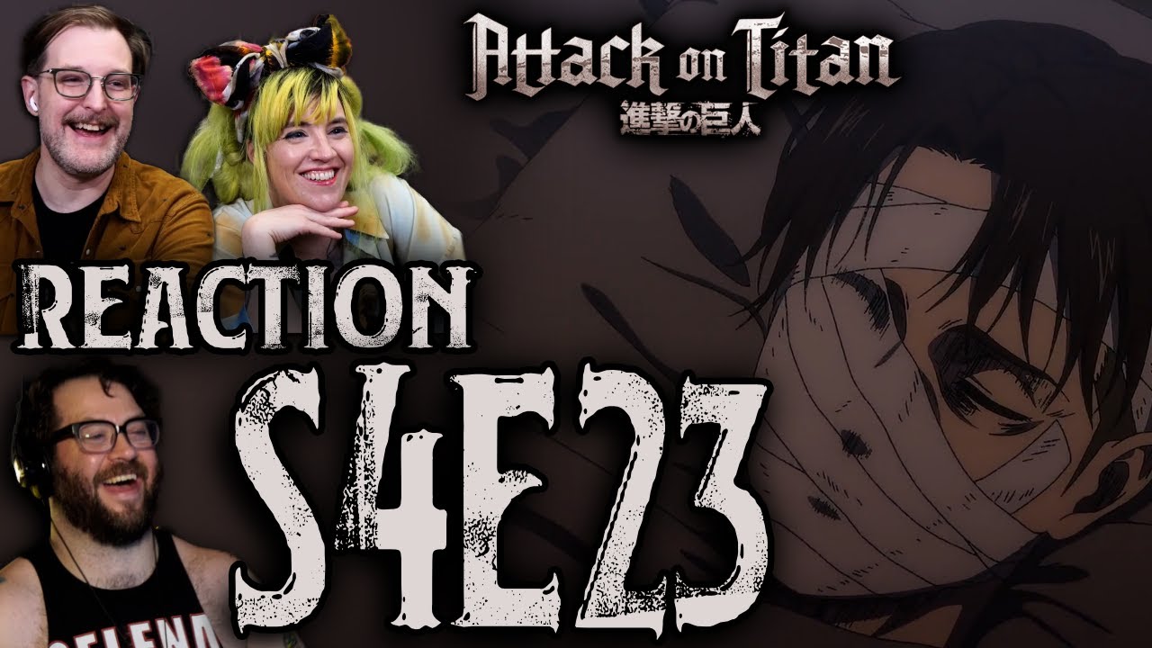 Levi is ALIVE! // Attack on Titan S4x23 Reaction! - YouTube
