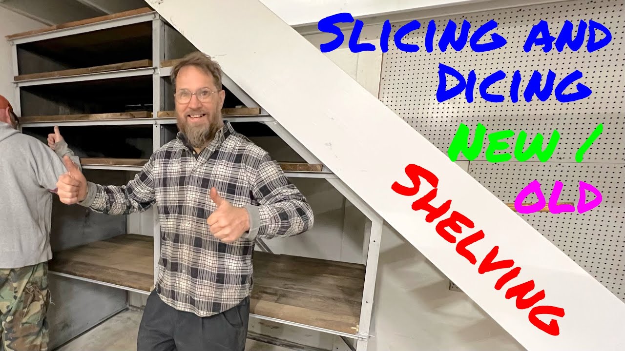 Shop update 2/19/2023, we make some custom shelves - YouTube