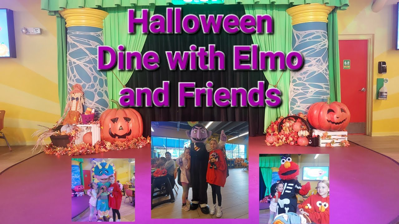 Special Halloween Dine with Elmo & Friends at Sesame Place Elmo Count ...