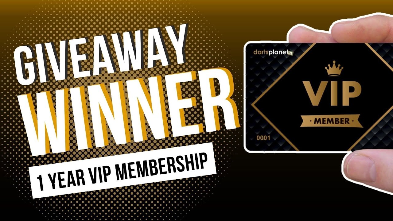 WINNER ANNOUNCED | ONE YEAR VIP MEMBERSHIP - YouTube