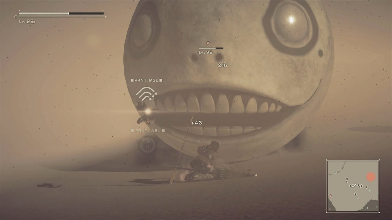 Nier Automata 1.06 - Emil secret fight with her clones. Mission guide ...