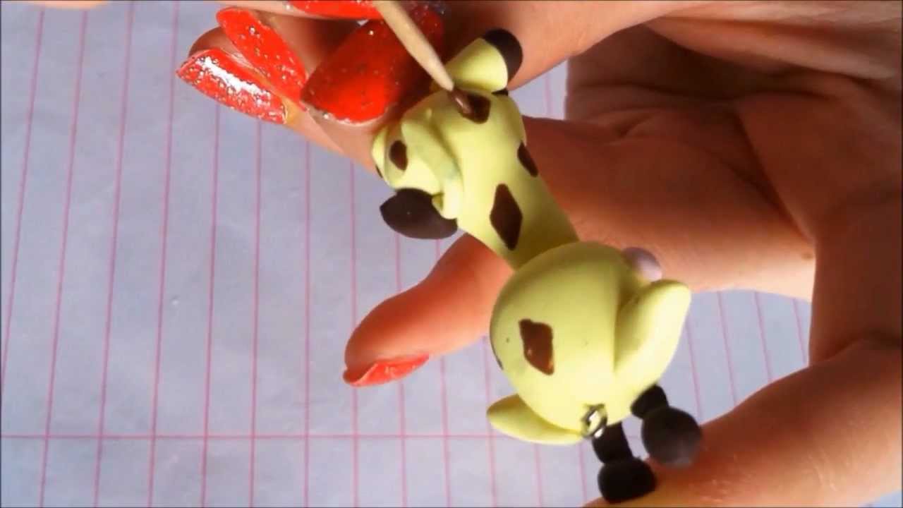 Polymer Clay Giraffe Tutorial!!! - YouTube