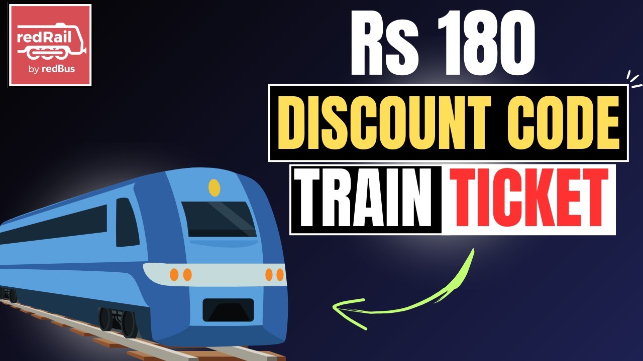 RedRail Train Ticket | RedRail Coupon Code | RedRail App | Discount on ...