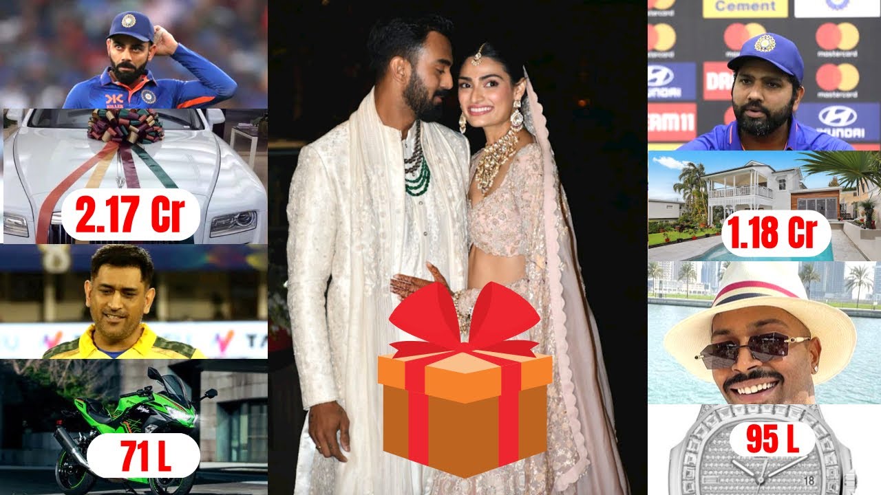 Complete List Of Kl Rahul And Athiya Shetty Gifts Received After Marriage || - YouTube