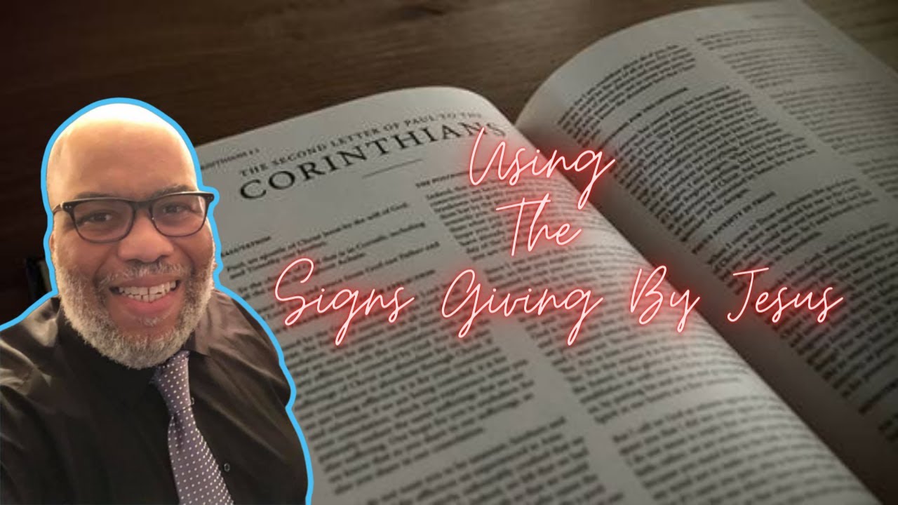 Using The Signs Given By Jesus Prayer and Bible Band Lesson - YouTube