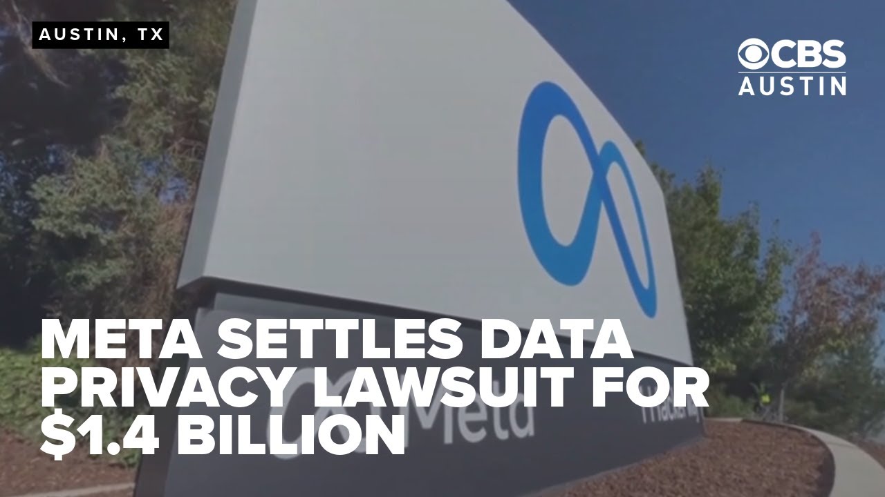Texas wins record breaking settlement from Meta - YouTube