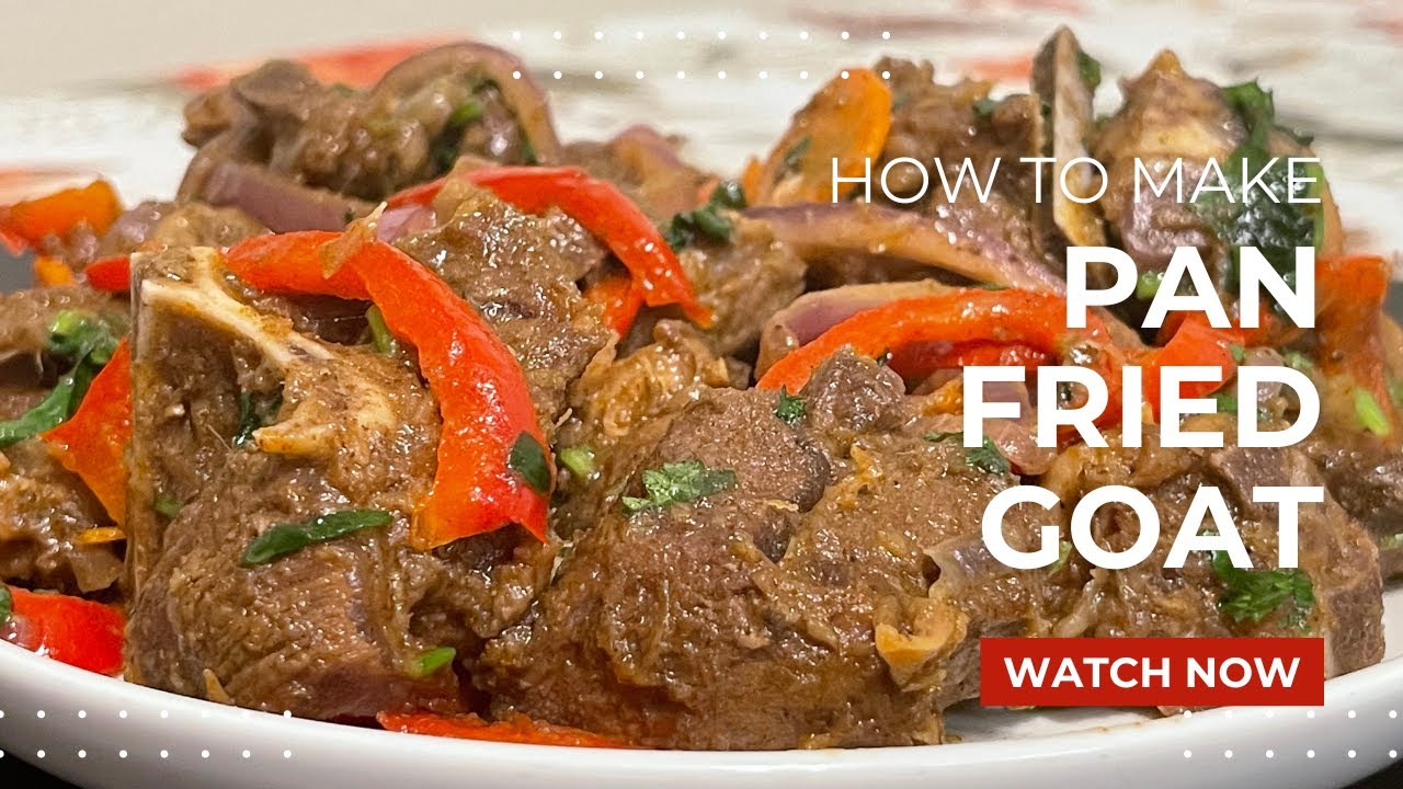 Pan fried Goat #quickmeatfix #christmas #dinnerideas - YouTube