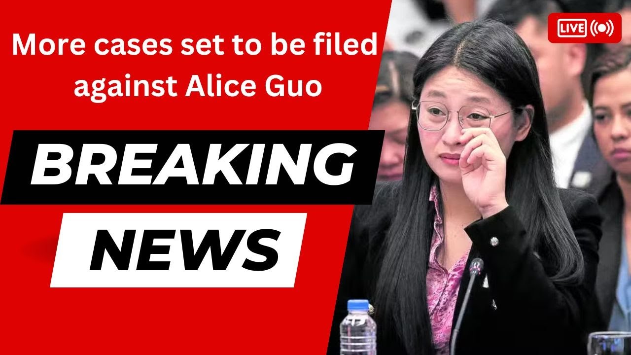 More cases set to be filed against Alice Guo | Philippines - YouTube