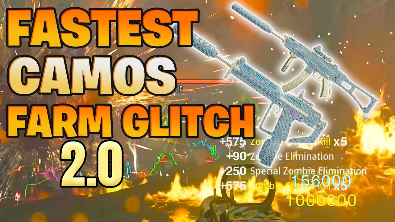 FASTEST Camo Grind Method Black Ops 6 Zombies 2.0 + Easy CAMO GRIND Bo6 ...