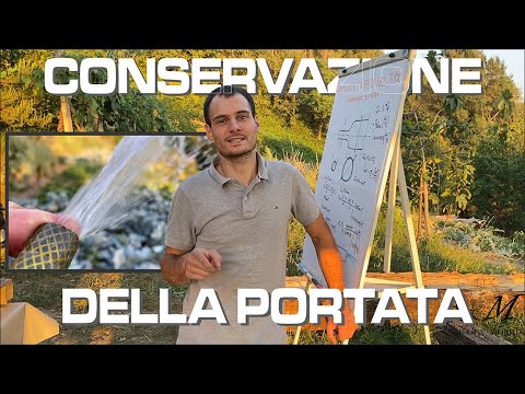 Velocità di un fluido - Conservazione della portata - YouTube