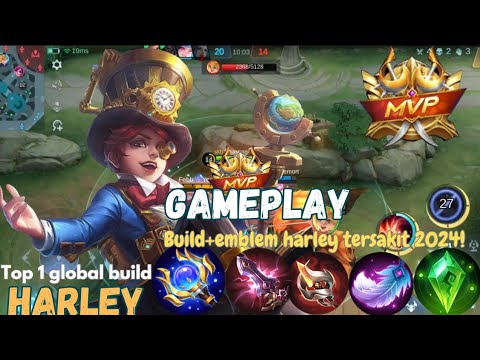 TUTORIAL HARLEY JUNGLER BAGI PEMULA BIAR JAGO || HARLEY FULL MAGIC DAMAGE || SEKALI COMBO ILANG ...