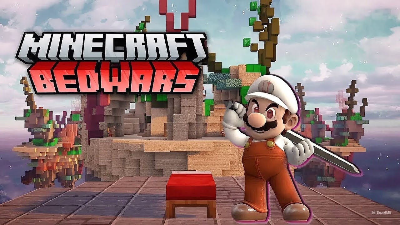 Minecraft Bedwars Epic Battle⚡ - YouTube