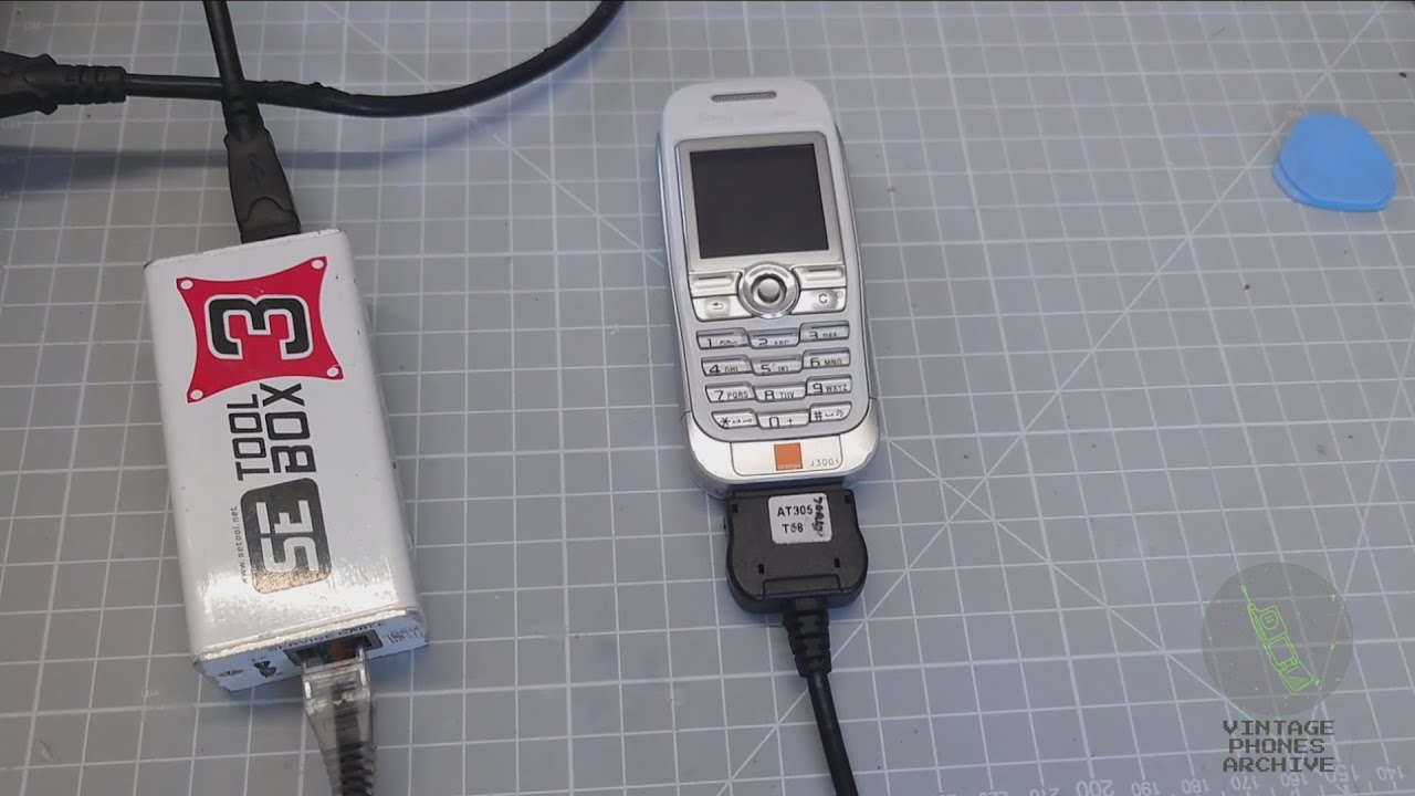 How to Unlock the Sony Ericsson J300i with SEtool box - YouTube
