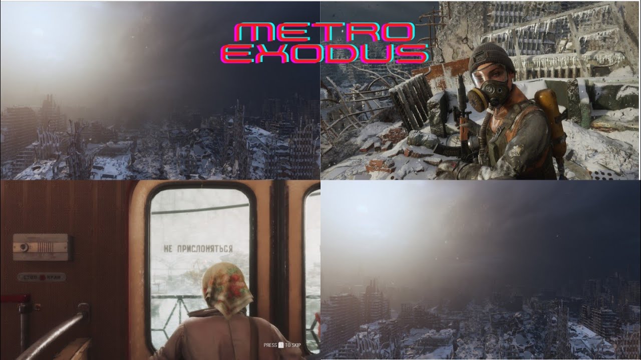 Metro Exodus First Gameplay | Extreme Ray Traced | @sammyrocko - YouTube