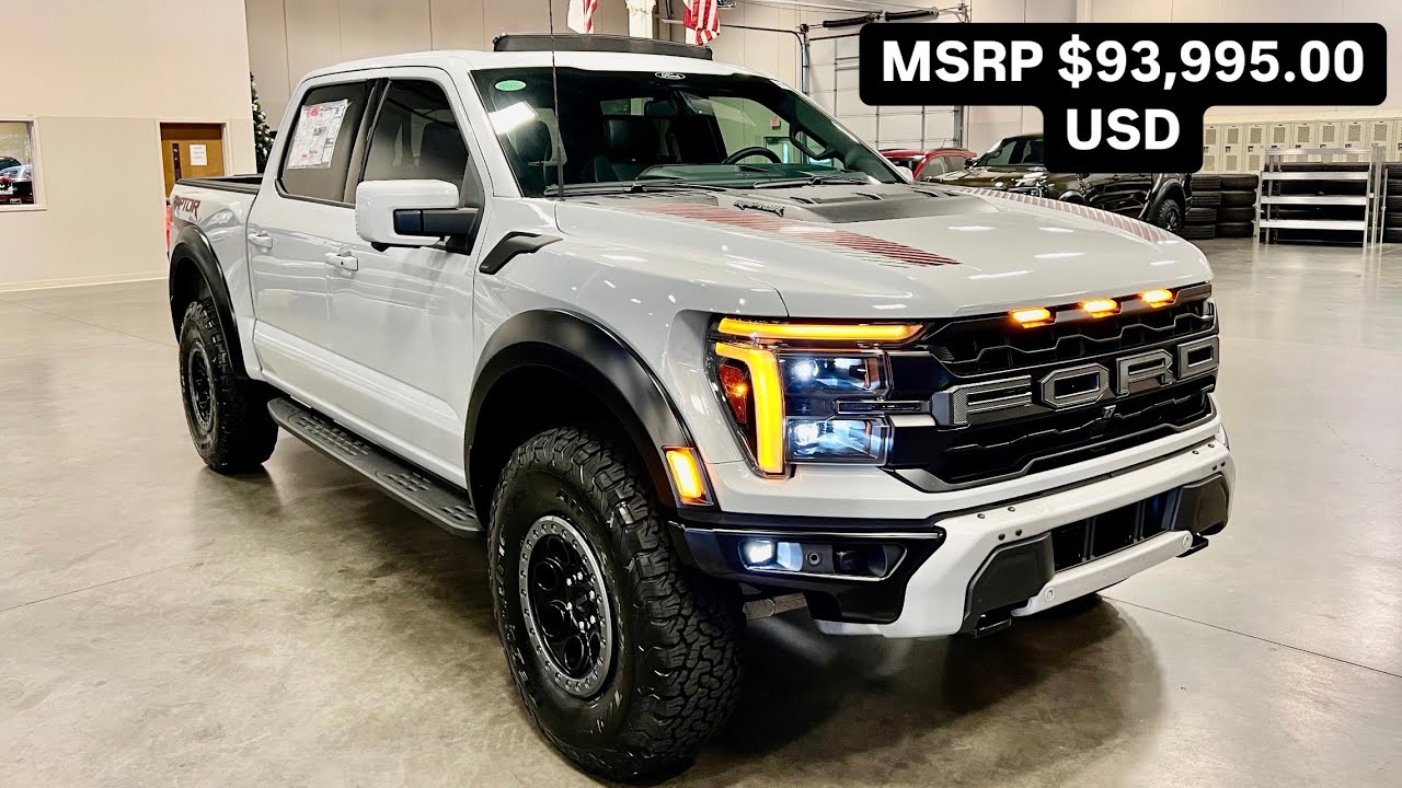 2024 Ford F150 RAPTOR 802A AVALANCHE GREY (Best Off-Road Truck on the ...