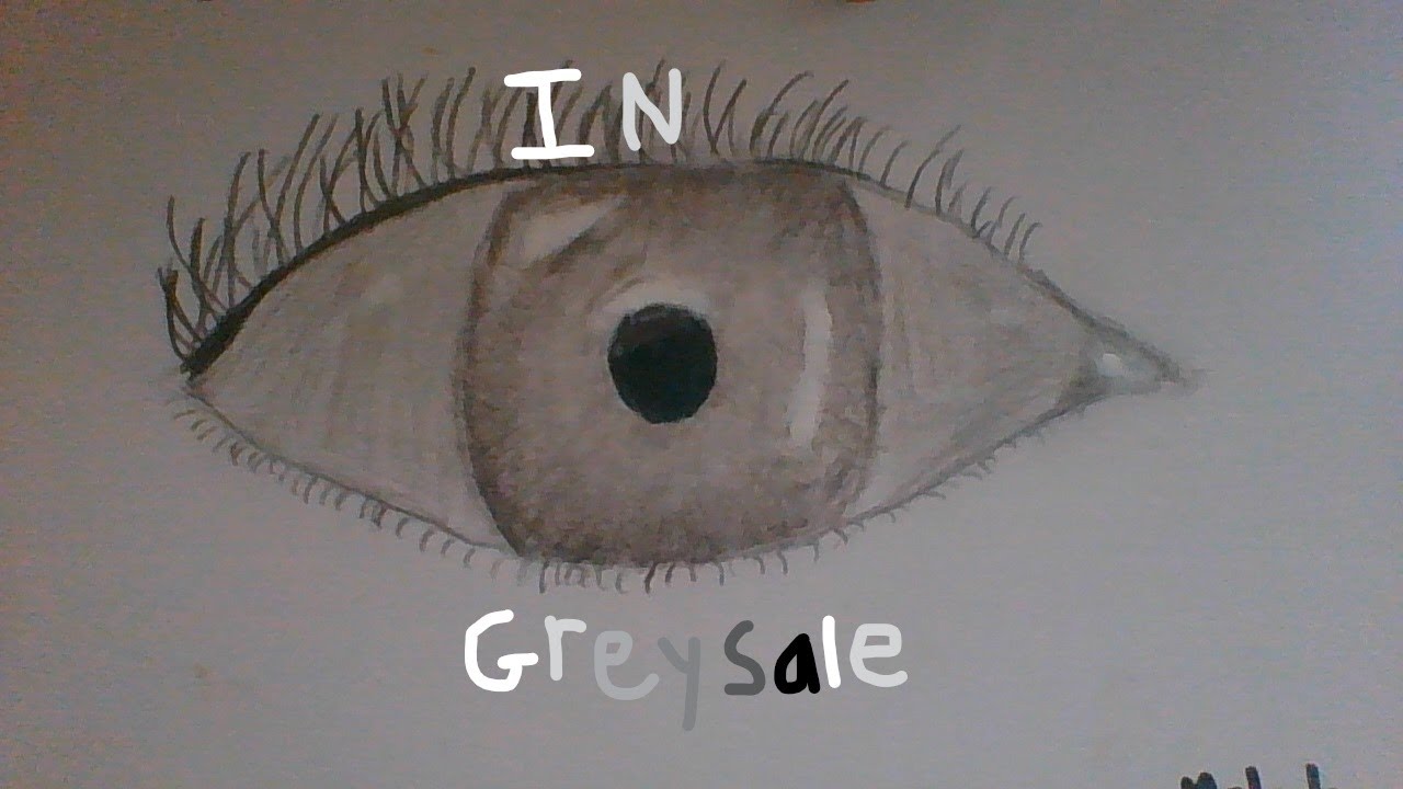 How to draw in greyscale Step by step for beginners - YouTube