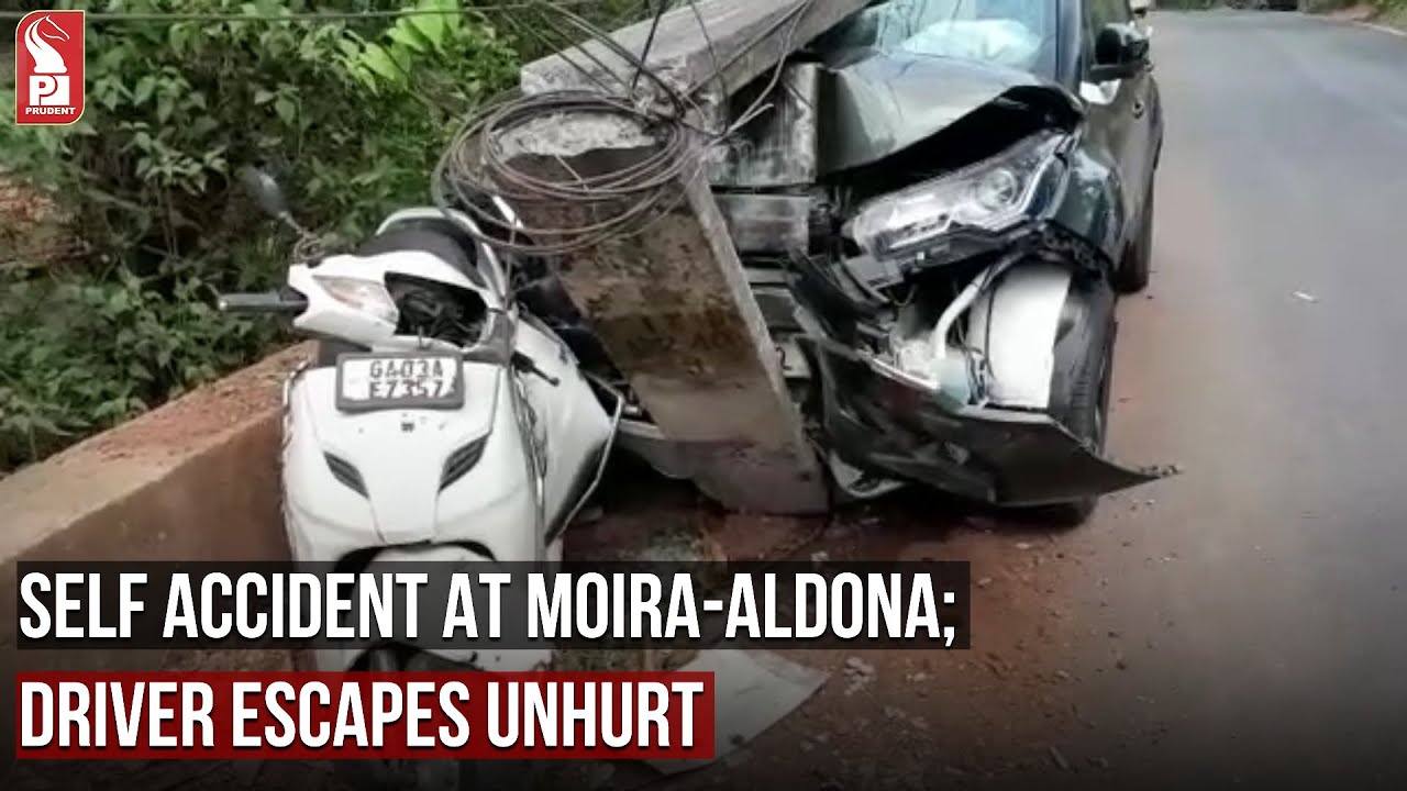 SELF ACCIDENT AT MOIRA-ALDONA; DRIVER ESCAPES UNHURT | Prudent Media ...