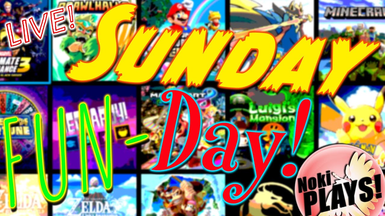 LIVE STREAM | Sunday FUN-Day! | Let's Play Nintendo Switch Games at ...