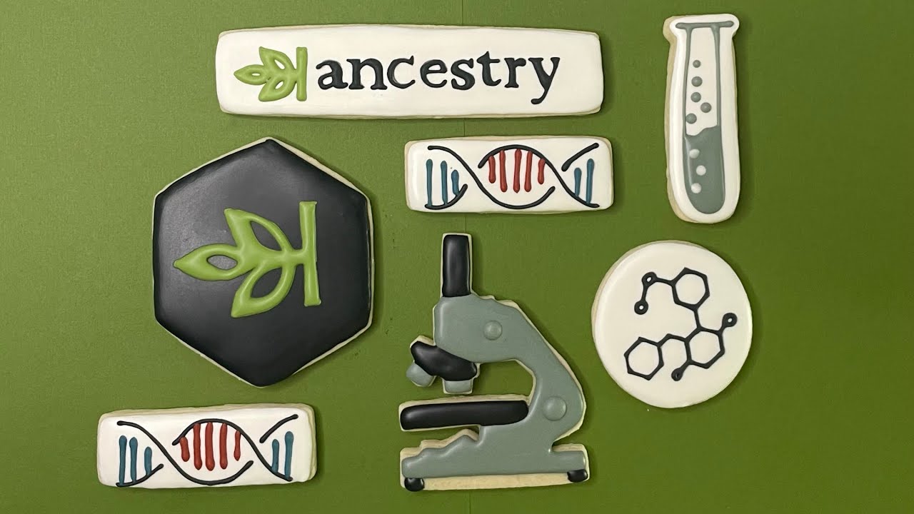 Ancestry DNA “Non Paternity Event” Royal Icing Decorated Cookies for ...