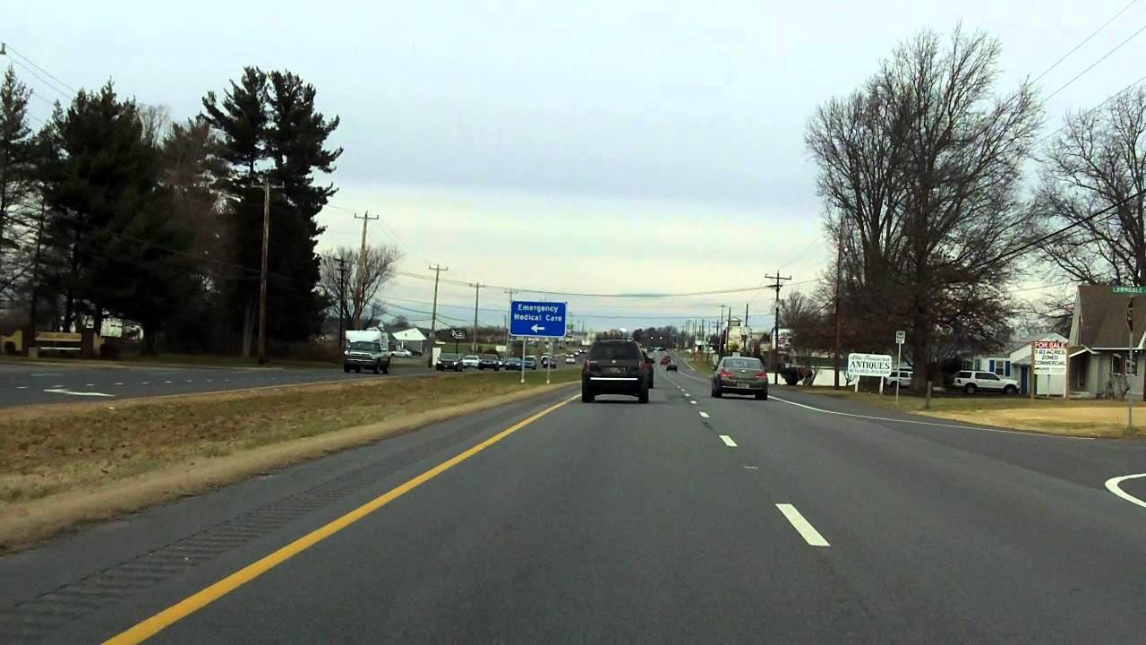Dupont Highway (US 13 from DE 42 to DE 6) northbound - YouTube
