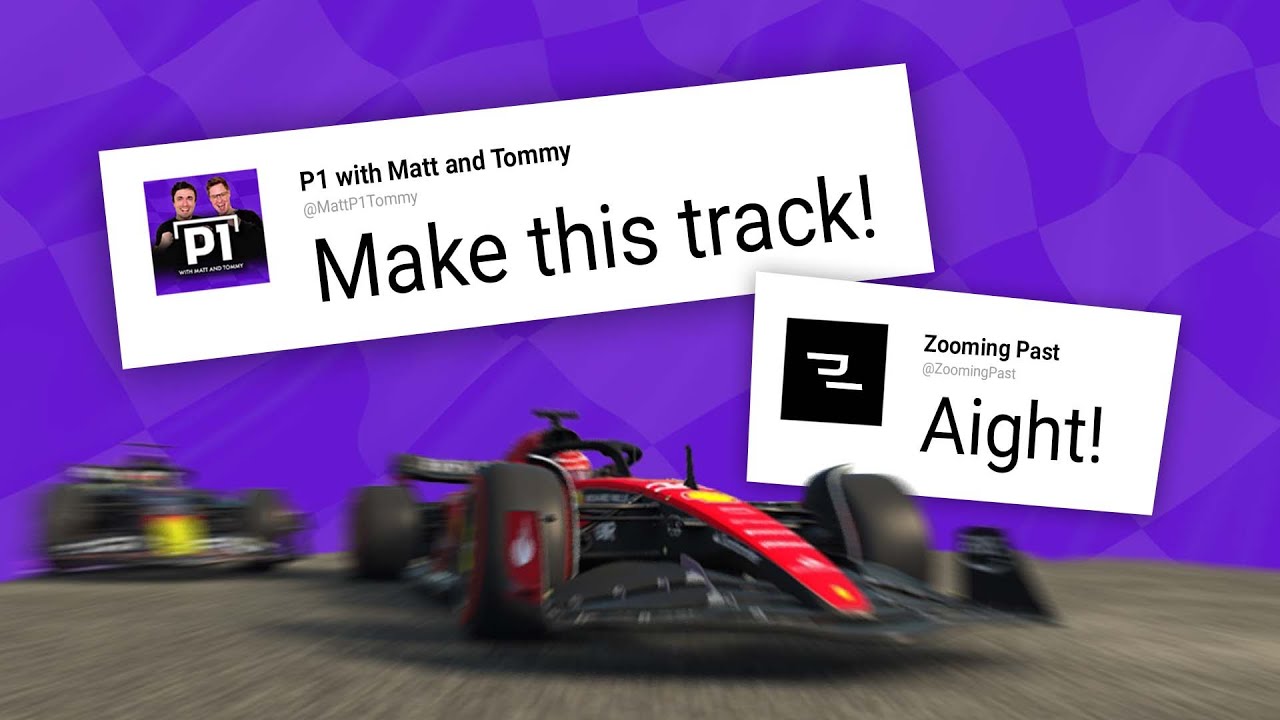 I made P1 Matt's DREAM F1 Track | @mattp1tommy - YouTube