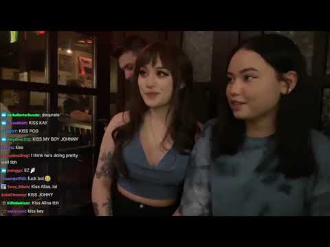 Jadeyahn gives her friend(alias_al) a Friendly Kiss