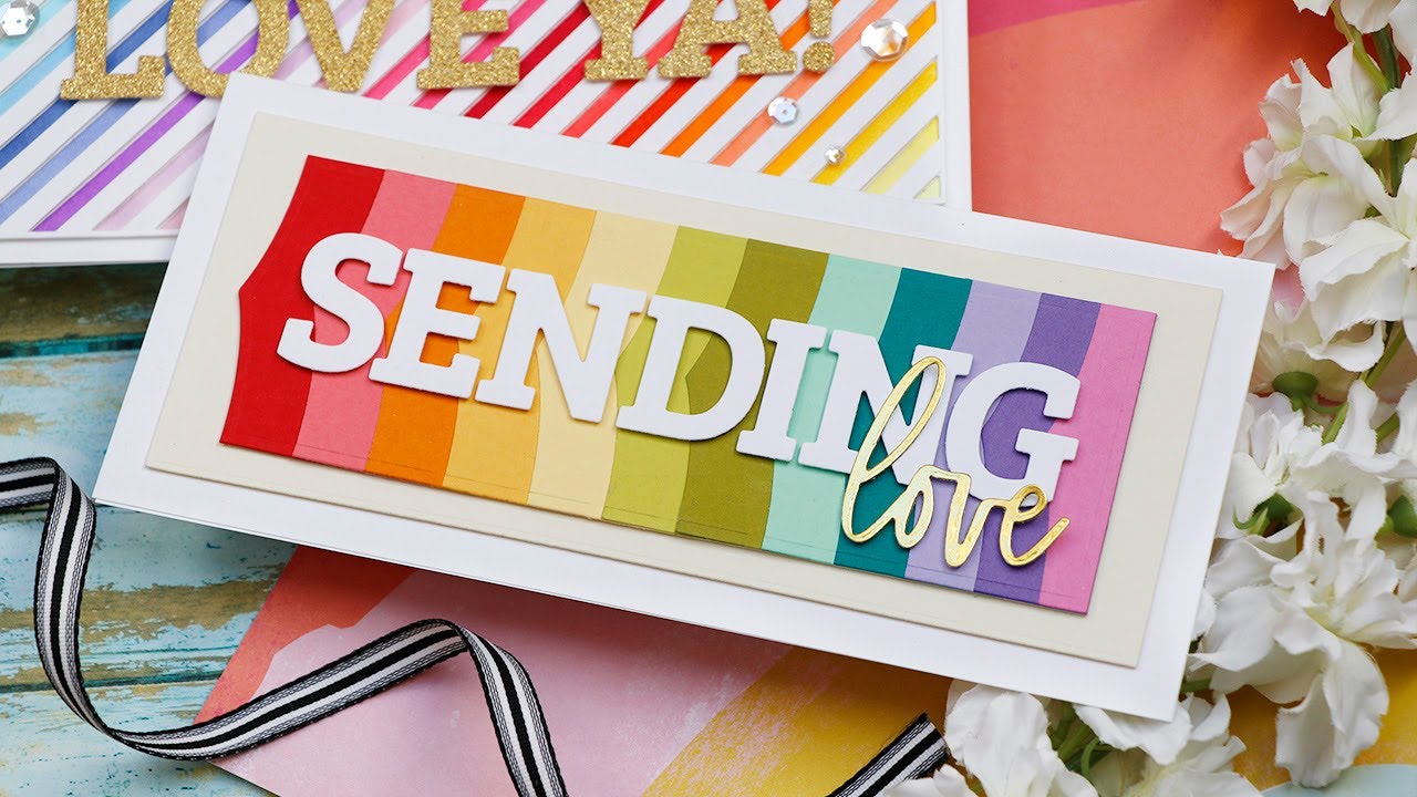 Pinkfresh Studio March 2020 Essentials Slim Cuts Release Blog Hop - YouTube
