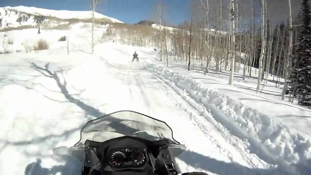 GoPro Snowmobile Thousand Peaks Utah 3 - YouTube