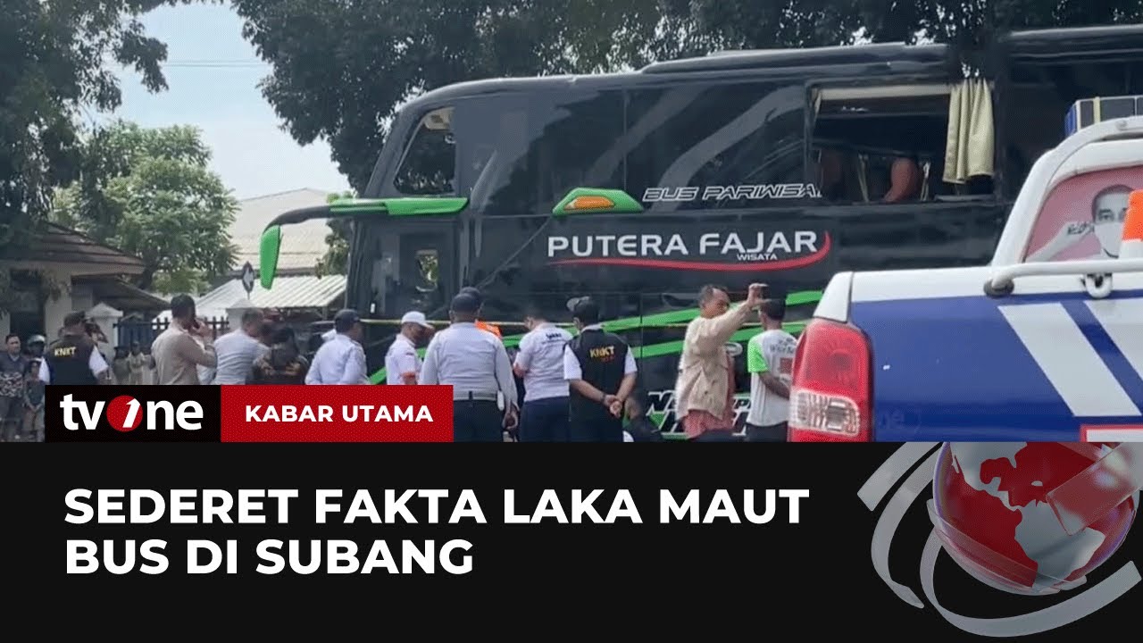Sejumlah Fakta-fakta kecelakaan Bus di Subang | Kabar Utama tvOne - YouTube