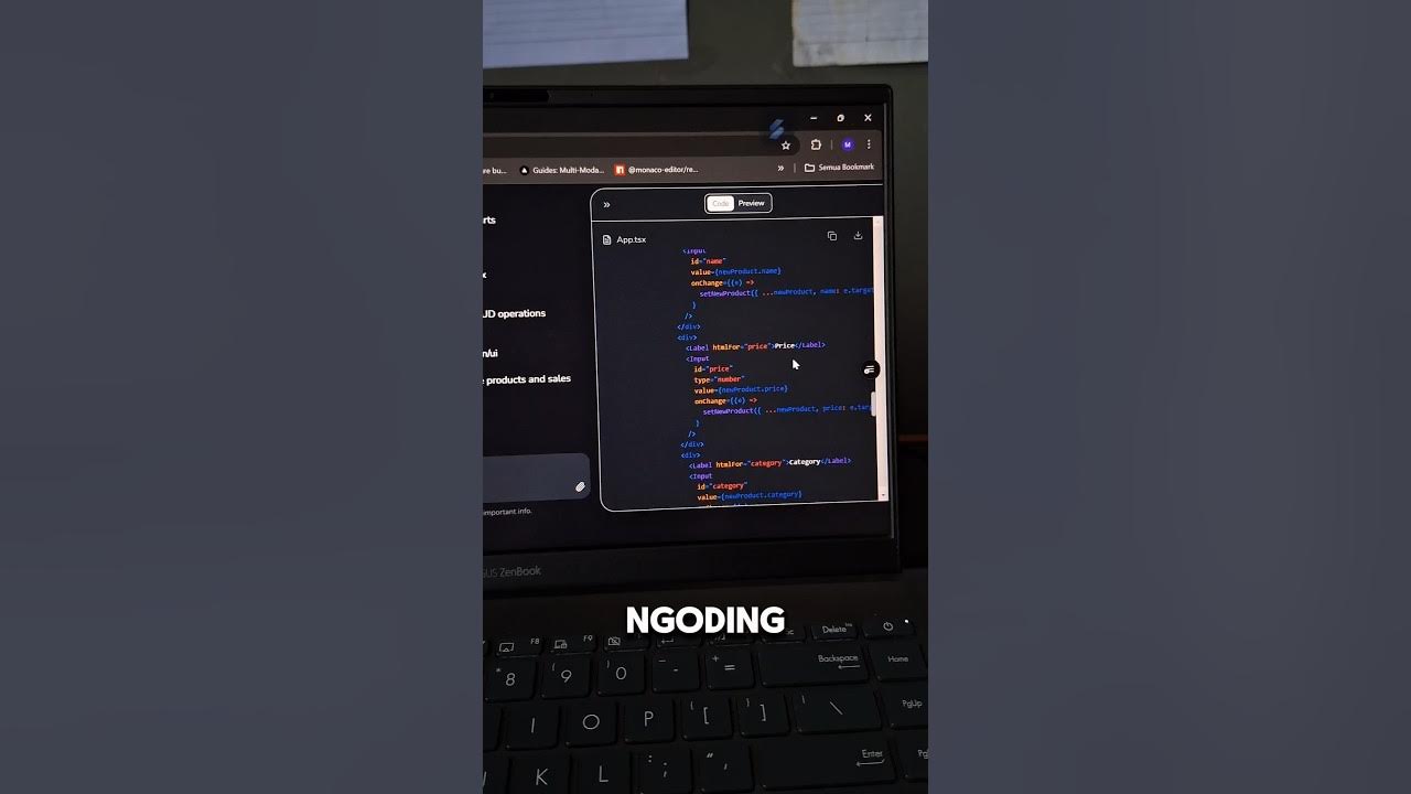 Ngoding pake bantuan AI, jadi cepat selesai😭 #ai #coding #teknikinformatika - YouTube