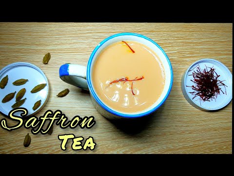 Saffron tea/Weight loss Tea/Healthy tea/Zafrani chai recipe/Tea/Morning ...