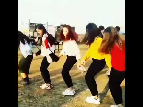 bu kızlar ne güzel halay çekiyor