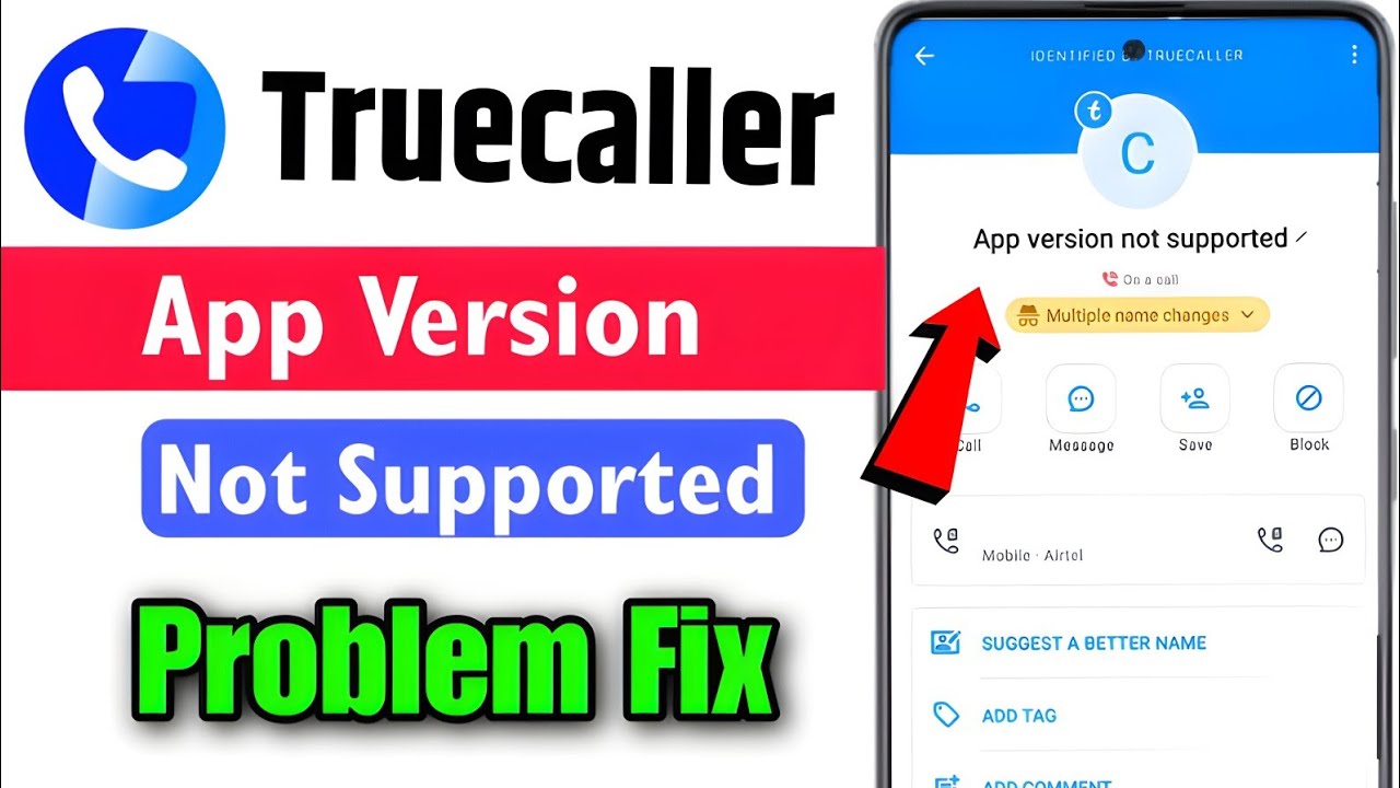 App version not supported truecaller | How to fix App version not ...