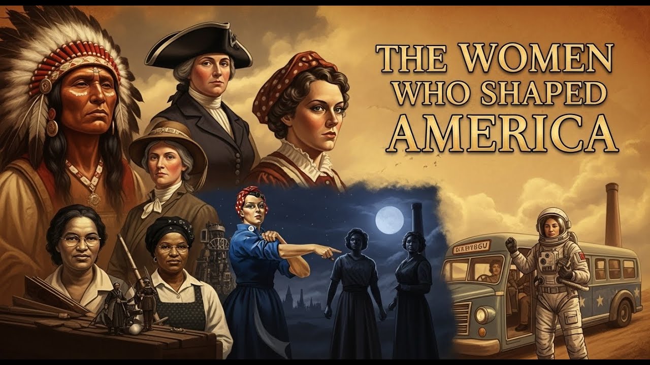 The Women Who Built America: A Journey of Strength and Freedom”" - YouTube