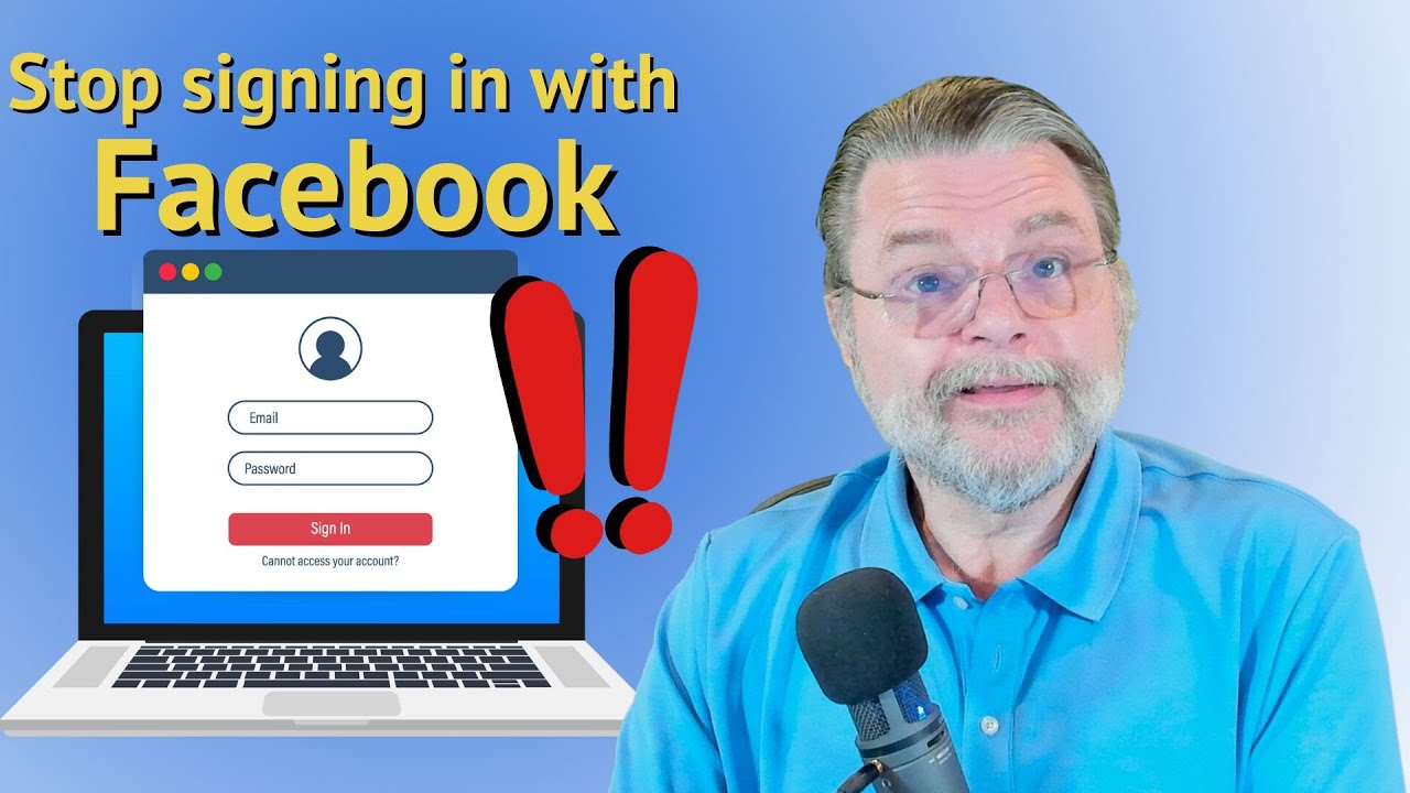 Breaking Up with Sign in With Facebook: A Step-by-Step Guide - YouTube