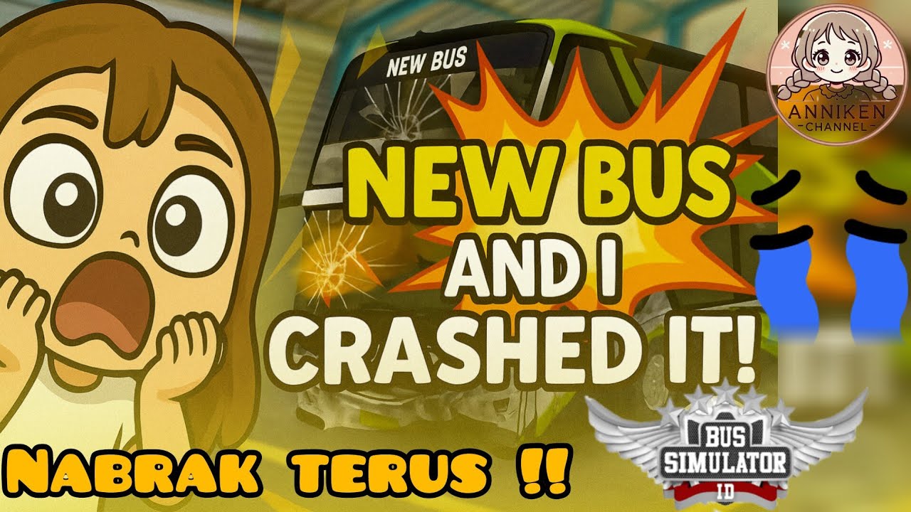 Beli Bus Mahal... Langsung Nabrak! 😱😂 | Kekacauan di Bus Simulator ...