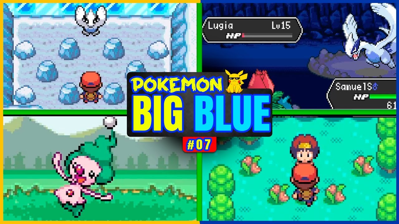 MUITA LOUCURA NESSE JOGO!! - POKEMON BIG BLUE #07 - YouTube
