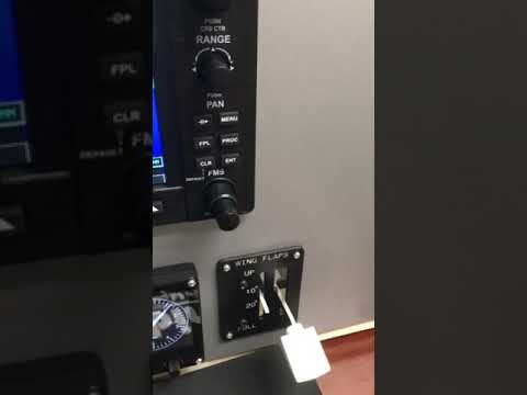 Flap Cessna C172 Home Cockpit - YouTube