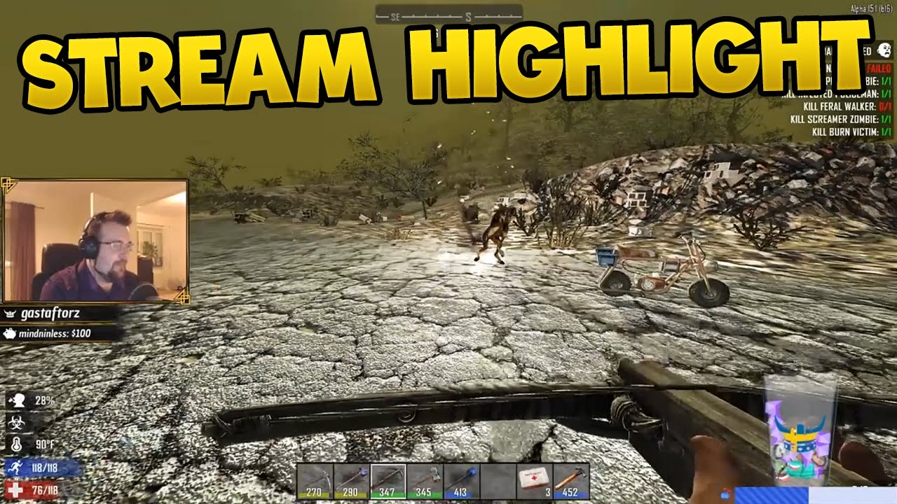 7D2D Live Stream World E01 - Horde Night Day 21 And More - YouTube