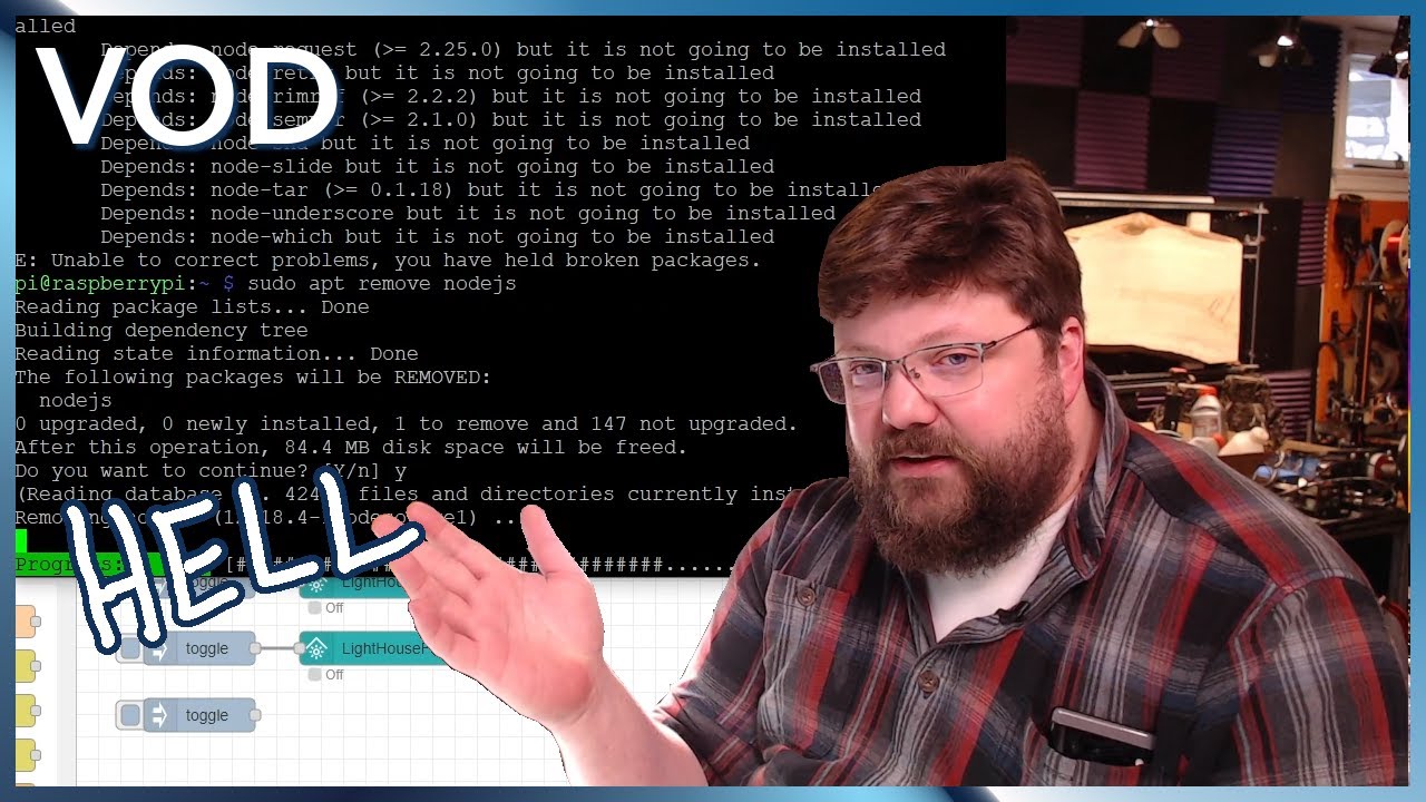 Stream Setup: sudo apt-get everything is broken - YouTube