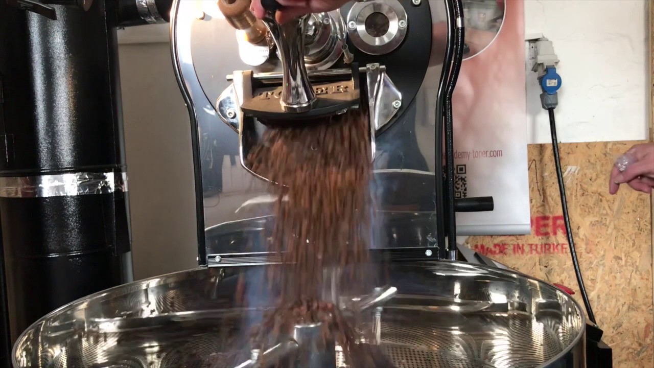 Toper Coffee Roaster 5kg - YouTube