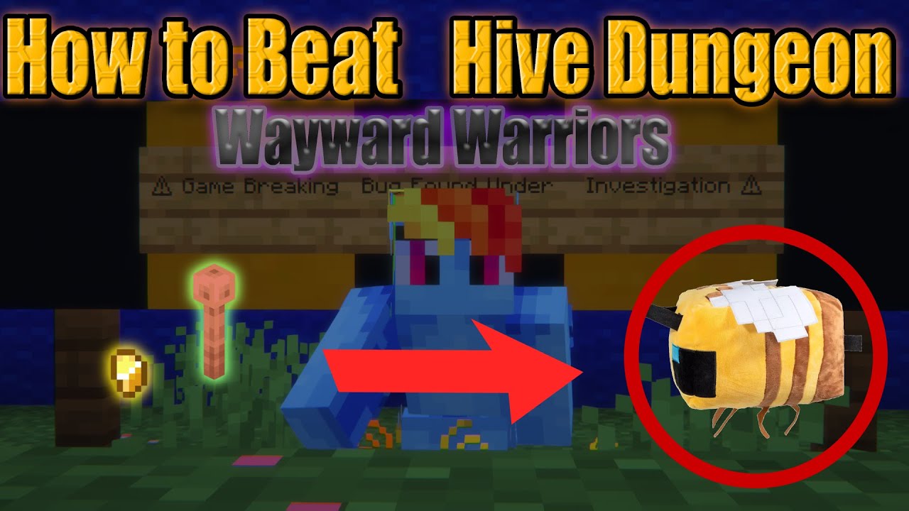 How to Beat The Hive Dungeon on Wayward Warriors (OLD) - YouTube