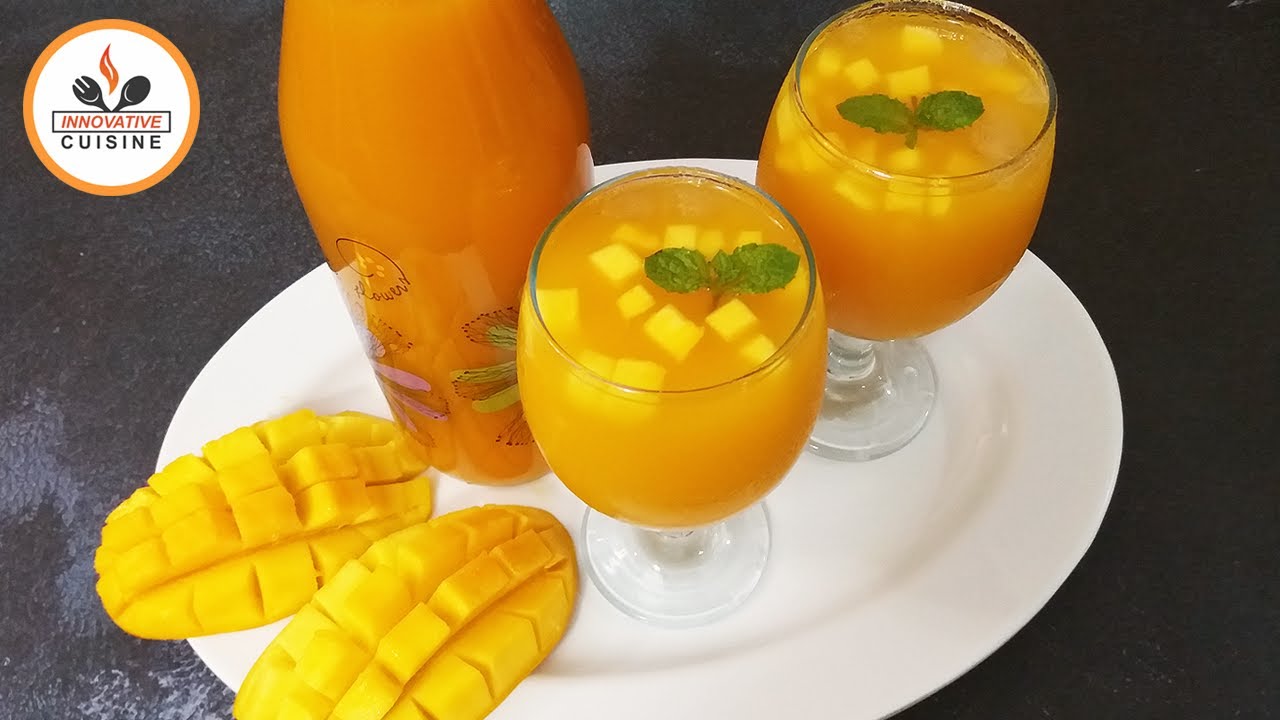 Homemade Mango Squash Recipe | How To Make Mango Fruity At Home - YouTube