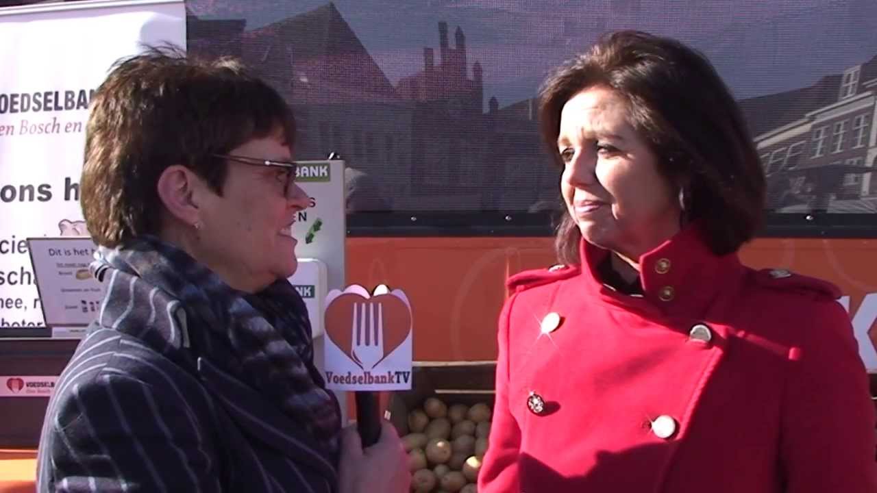 Voedselbank Den Bosch en Omgeving - Honig en René Froger - YouTube