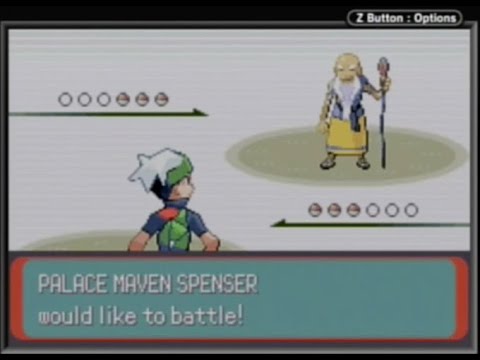 Pokémon Emerald - Spencer (Gold Symbol) - YouTube