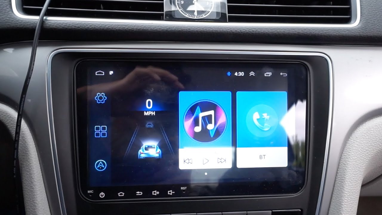 Volkswagen Touch Screen 9" VW Headunit CHEAP Review - YouTube