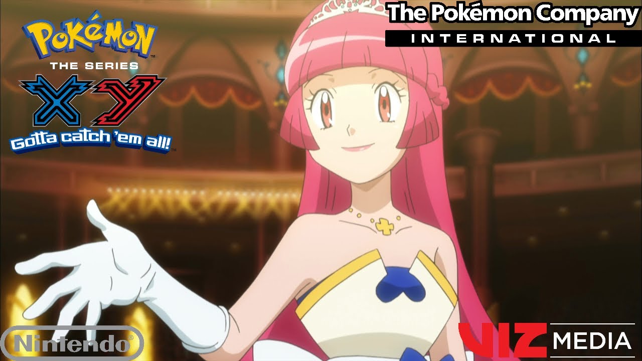 Pokémon The Series XYZ All of Kalos Queen Aria's Dialogue and ...